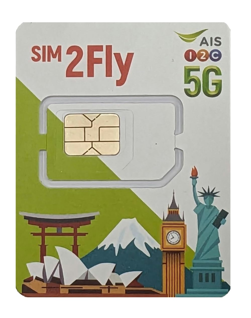 Mua AIS Asia 16 Countries Round Prepaid SIM, 4 GB, 8 Days, Unlimited ...