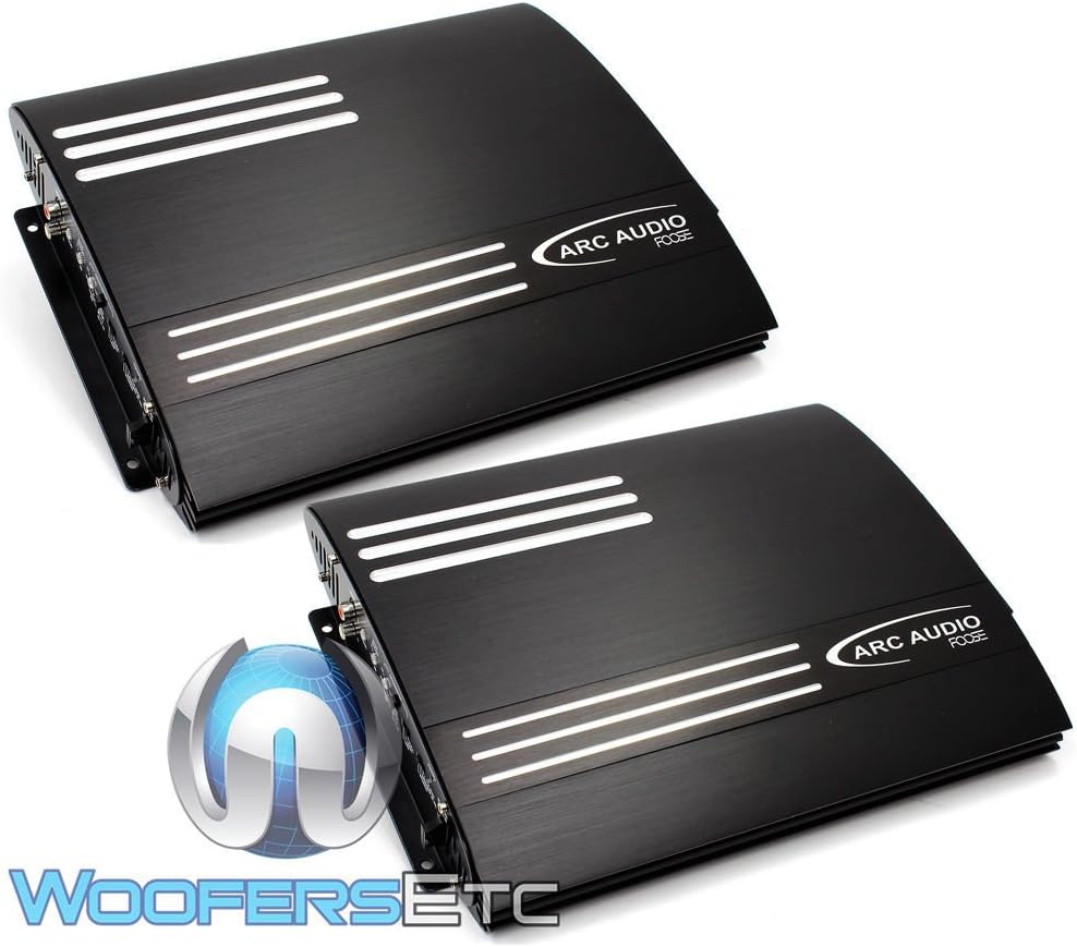 Amazon.com: Pair of Arc Audio FD2200 2-Channel 370 Watts RMS 740 Watts ...