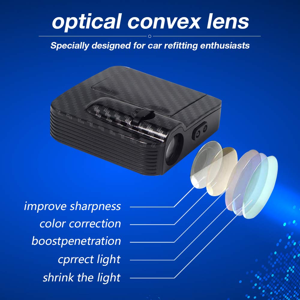 Mua 2 PCS Car Door Lights - Logo Projector Universal Wireless Car Door ...