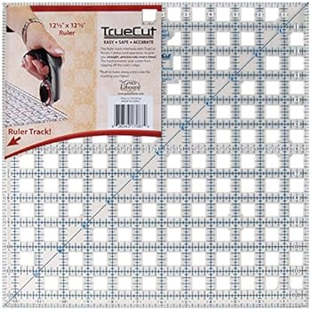 Amazon.com: TrueCut 12-1/2-Inch-by-12-1/2-Inch Ruler