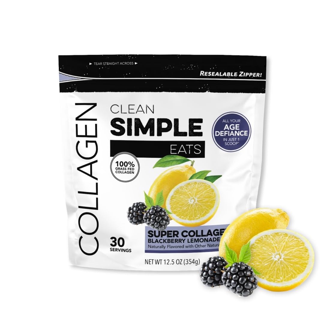 Mua Clean Simple Eats BlackBerry Lemonade Super Collagen, Grass-Fed ...