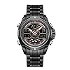 NAVIFORCE Mens Analog Digital Watches Stainless Steel Quartz Waterproof ...