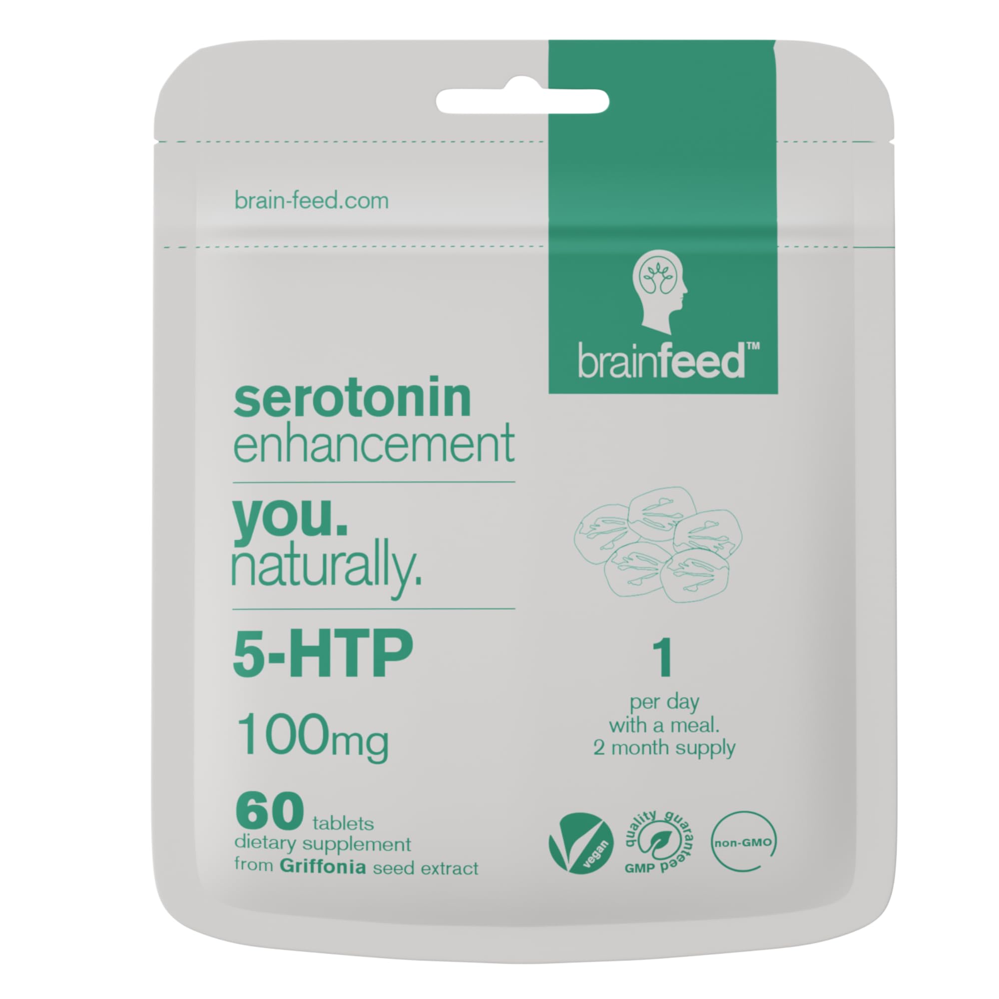 Mua Serotonin Supplements (60) | 1-a-Day Serotonin Mood Support | 5HTP ...