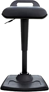 Amazon.com: Vari Active Seat - Adjustable Standing Desk Chair - Ergonomic Wobble Office Desk ...