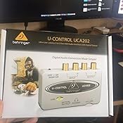 Behringer UCA202 U-Control Ultra low-latency 2 In/2 Out USB/Audio Interface: Amazon.co.uk ...