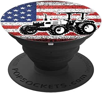 Amazon.com: Farming Tractor USA Flag Vintage Farm Profession Farmer ...