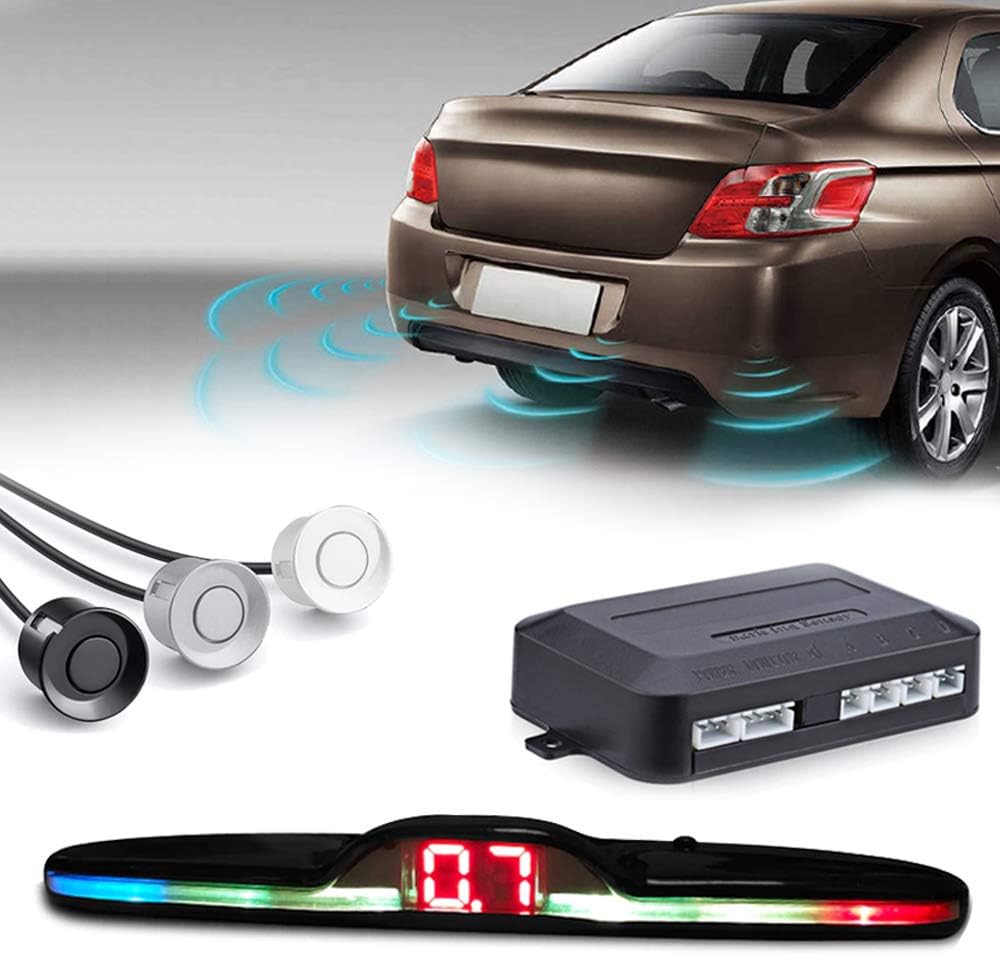 Safety Black Mg Mega Oto Market Parking Sensor 22 MM Color Changing ...