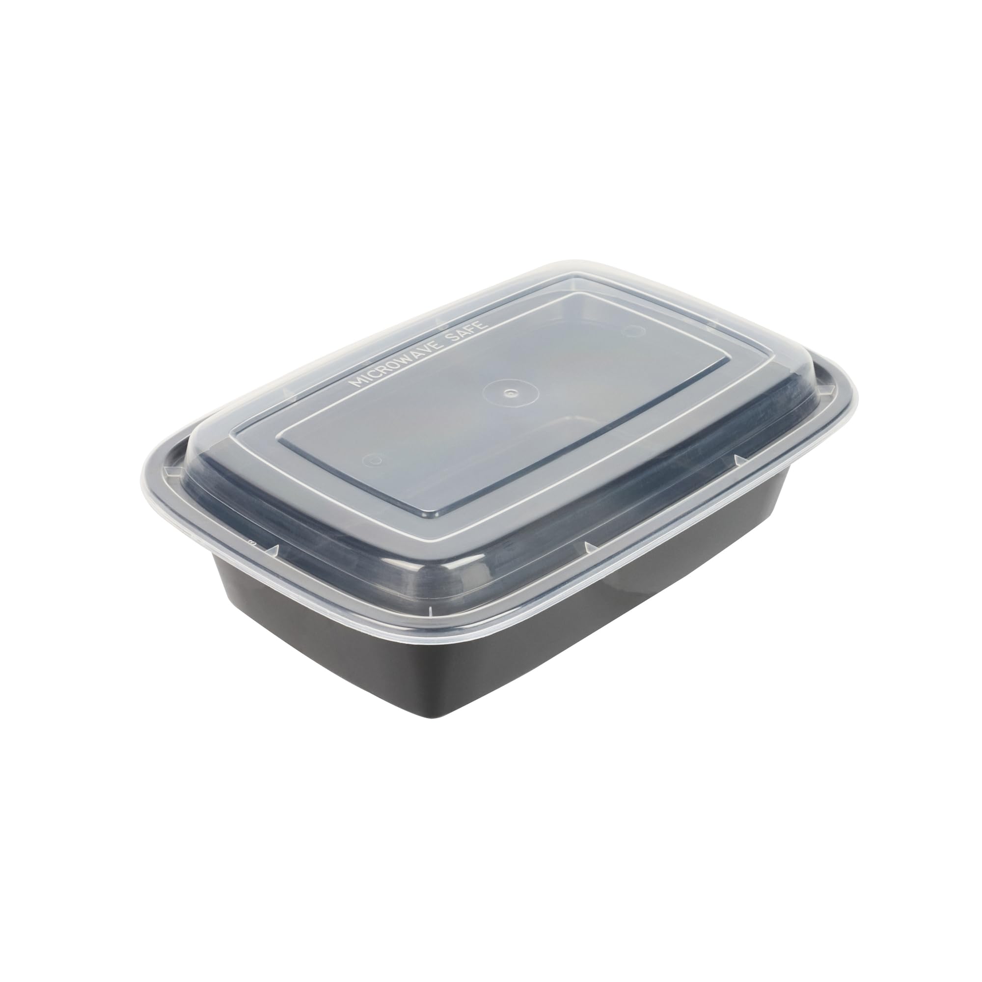 Asporto 38 Ounce Take Out Containers, 100 Food Containers With Lids ...
