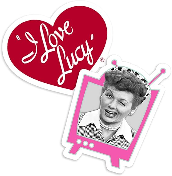 Amazon.com: Popfunk I Love Lucy Classic TV Collectible Stickers: Home ...