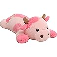 Amazon.com: YESGIRL 25.6 inch 5 lbs Cow Weighted Stuffed Animals, Large ...