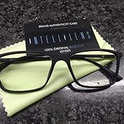 Intellilens® Premium Blue Cut Zero Power Spectacles with Anti-glare for ...