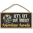 Amazon.com: Honey Dew Gift, Let's Get Out There Adventure Awaits ...