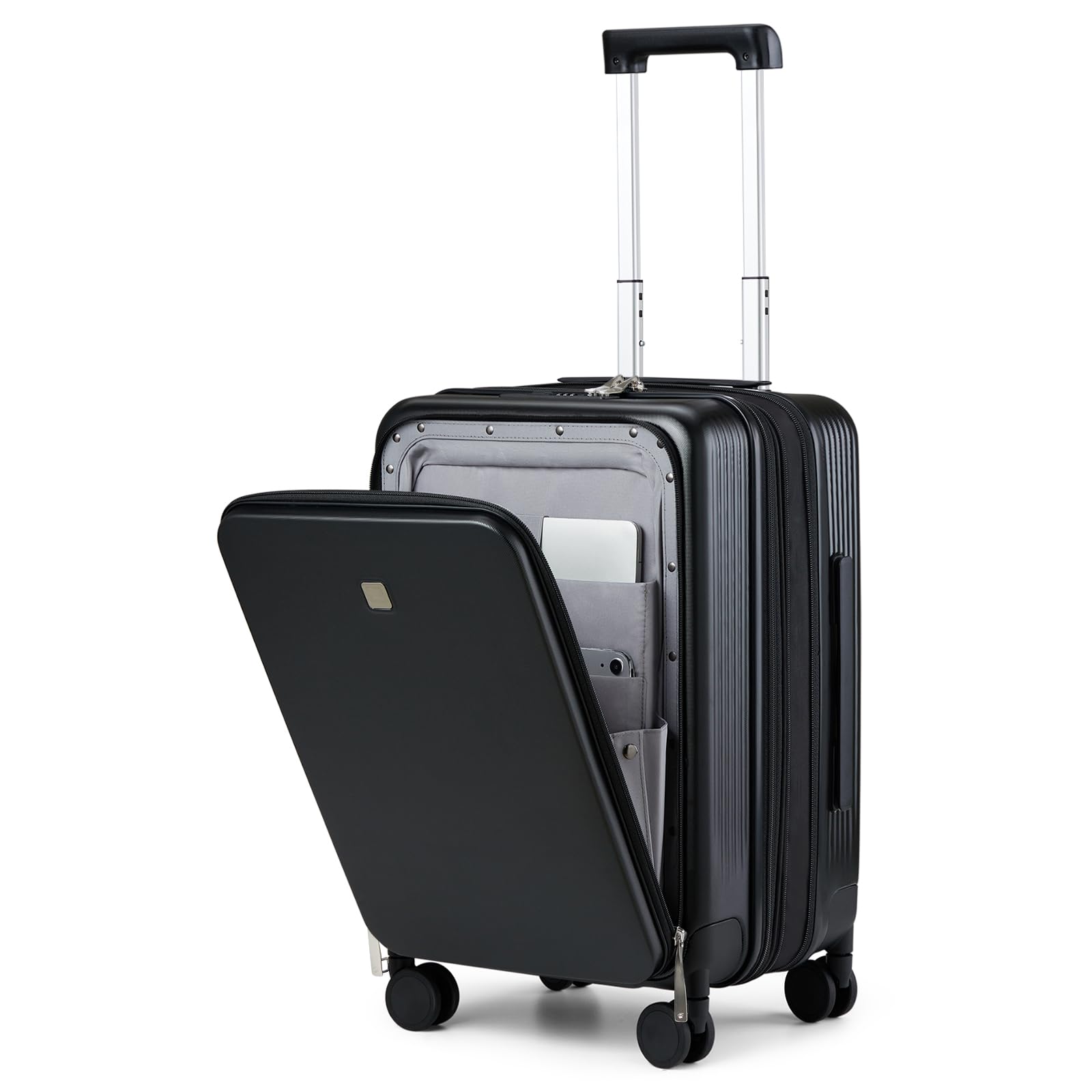 Hanke Grace Expandable Suitcases with Wheels Hardshell Carry On Luggage ...