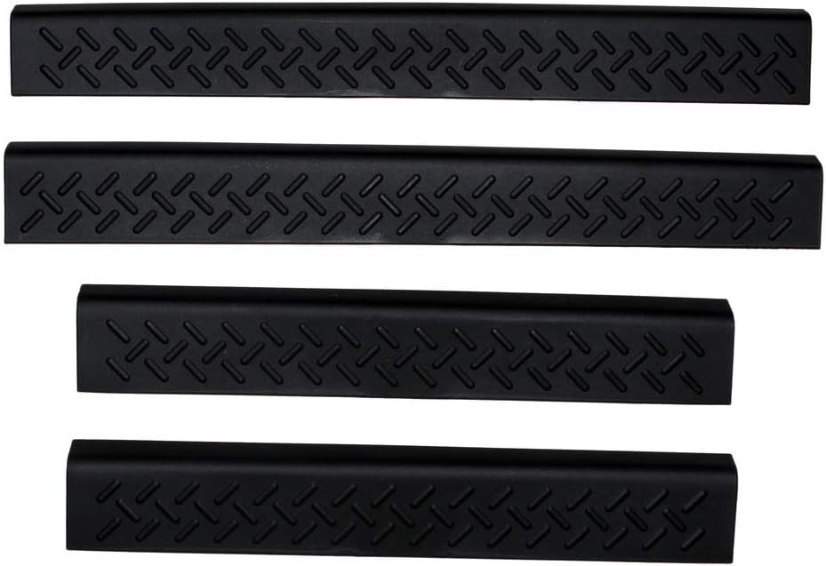 Amazon.com: Auto Ventshade 91011 Stepshield Black Door Sill Protector ...