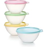 Amazon.com: Tupperware Heritage Wonderlier 10 Piece Food Storage Bowl ...