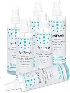 Amazon.com : PeriFresh No Rinse Perineal Cleanser Spray, 6 Pack - 7.5 ...