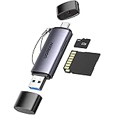 Amazon.com: Anker SD Card Reader, 2-in-1 USB C Memory Card Reader for ...
