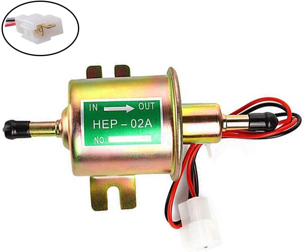 Automotive 12V Electric Fuel Pump 2.5-4 PSI For Universal REF# E8012S ...