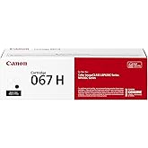 Canon Genuine 067 Black Toner Cartridge Compatible with LBP633Cdw ...