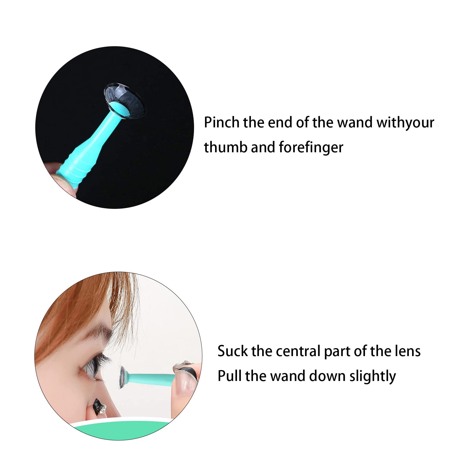 Mua HGHN 12 Pices Contact Lens Remover,Contact Lens Applicator Tool,Rgp ...