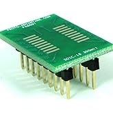 Amazon.com: (Qty 2) Proto-Advantage PA0006 SOIC-16 to DIP-16 SMT Adapter (1.27 mm Pitch, 300 mil ...