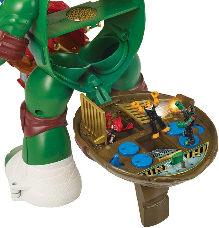 Turtles Micro Mutants Raph’s Train ‘N’ Battle Playset – BigaMart