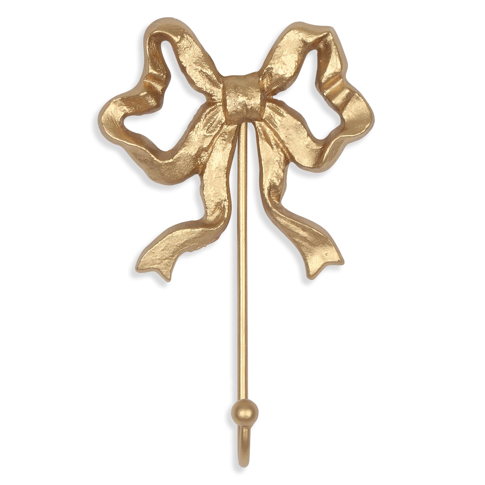 Single Bow Hook,Wall Mounted Functional Hook,Antique Gold Cast Iron ...