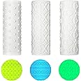 Amazon.com: 3pcs Polymer Clay Texture Rollers, Pottery Texture Roller ...