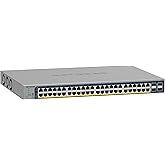 Amazon.com: NETGEAR 52-Port PoE Gigabit Ethernet Smart Switch (GS752TP ...