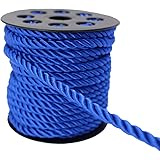 Amazon.com: U Pick 10yds 5mm 3 Braided Cord Decorative Twisted Satin ...