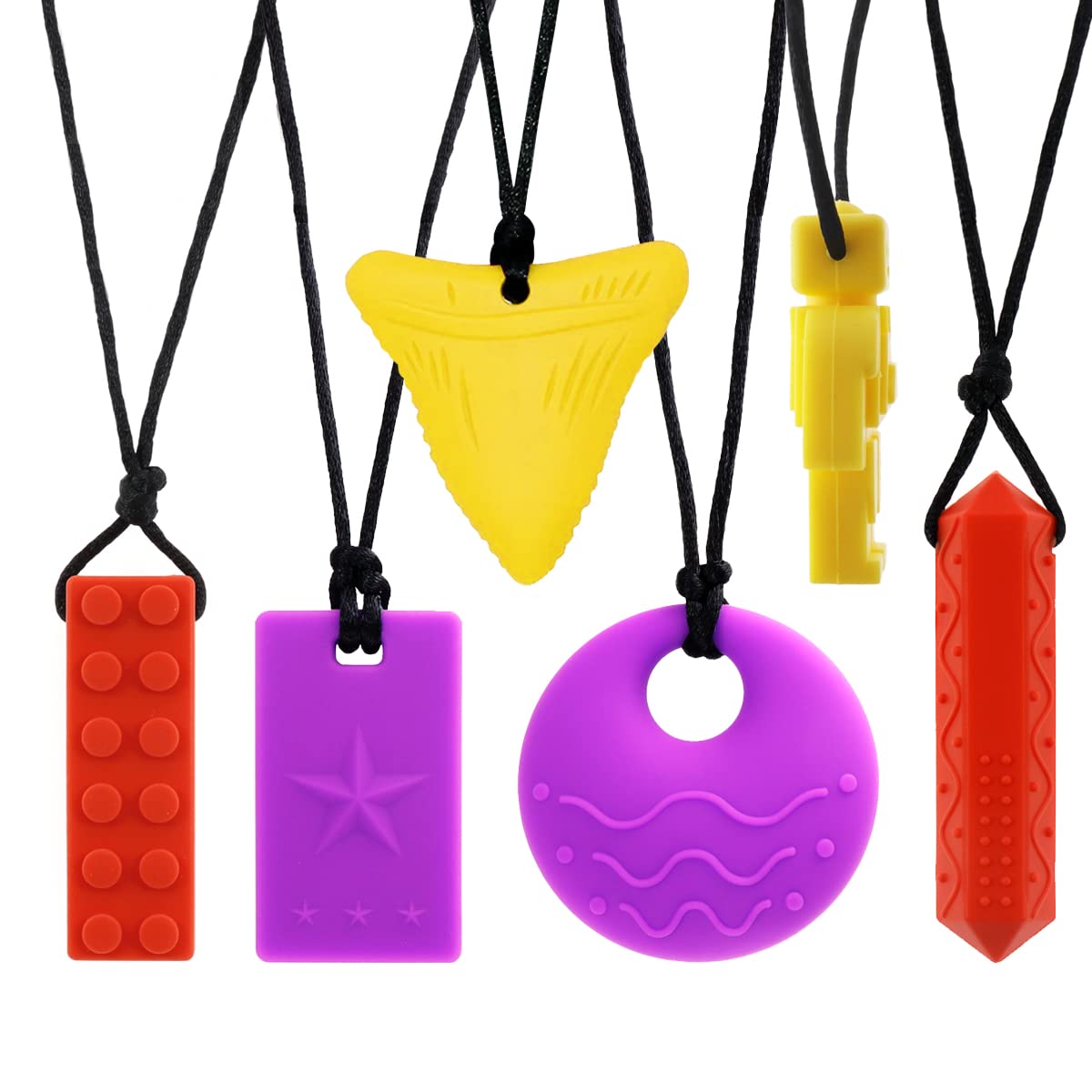 Mua Sensory Chew Necklace,Oral Motor Therapy Tool,Silicone Chewy ...
