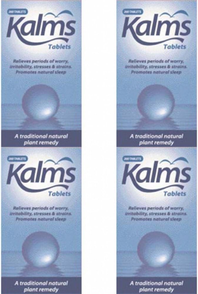 (4 PACK) - Kalms - Kalms Herbal Sedative | 200's | 4 PACK BUNDLE ...