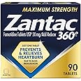 Amazon.com: Zantac 360 Maximum Strength Tablets, 90 Count, Heartburn ...