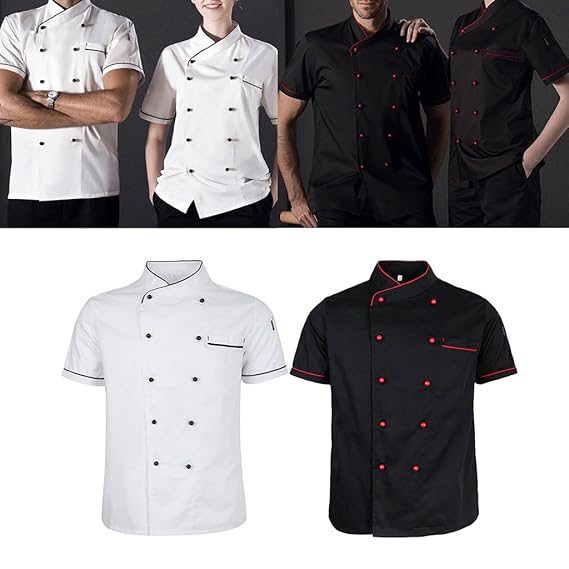 Giacche da chef Abbigliamento specifico Baoblaze Camice Da Cuoco Unisex ...