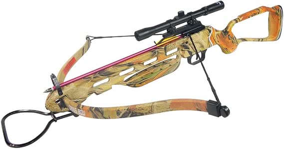 Amazon.com : 150 lb Autumn Camouflage Hunting Crossbow Aluminum Stock ...