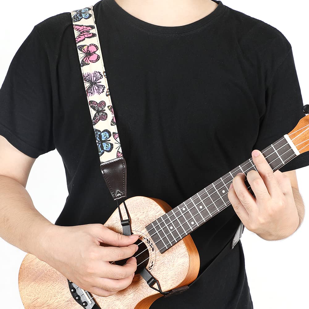 Mua Ukulele Strap No Drill, Adjustable Double J Hook Clip on Uke ...