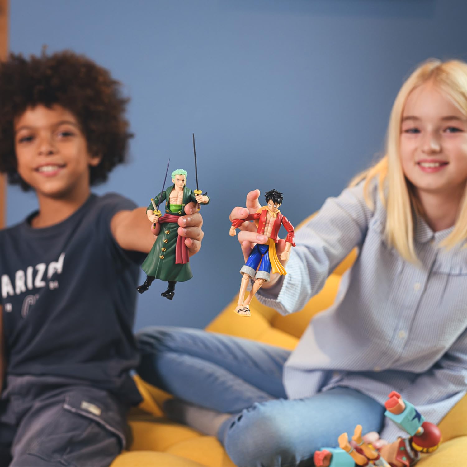 BANDAI Anime Heroes One Piece Figures Roronoa Zoro Action Figure ...