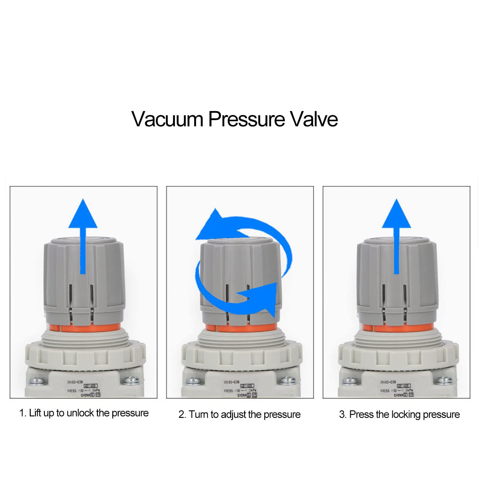 Mua Garosa Pneumatic Vacuum Pressure Valve Self Locking Portable ...