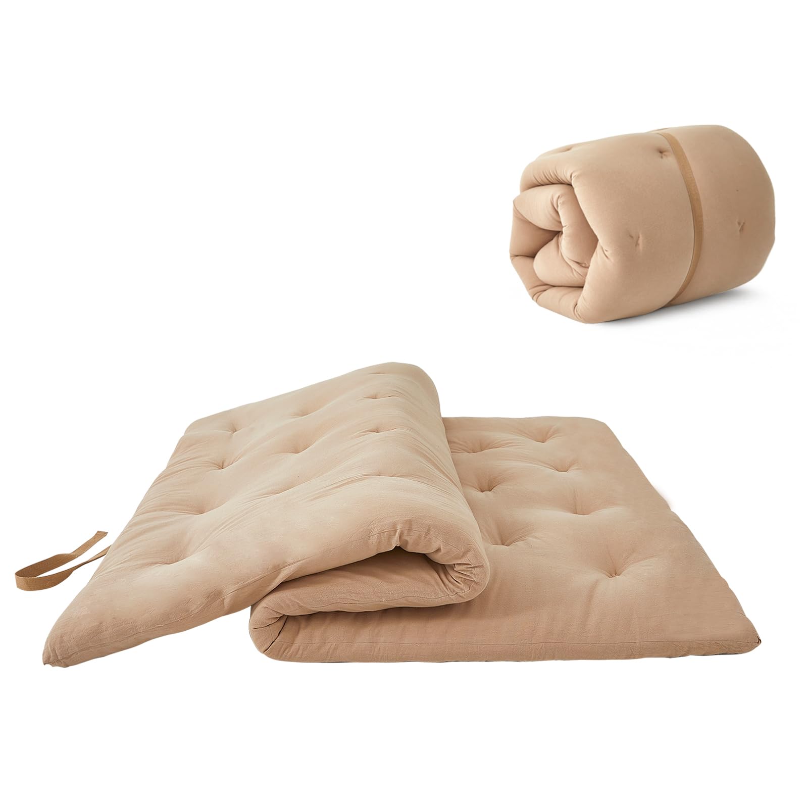 ZonLi Japanese Floor Futon Mattress Full Size 54"x 80",100% Cotton 2.5 ...