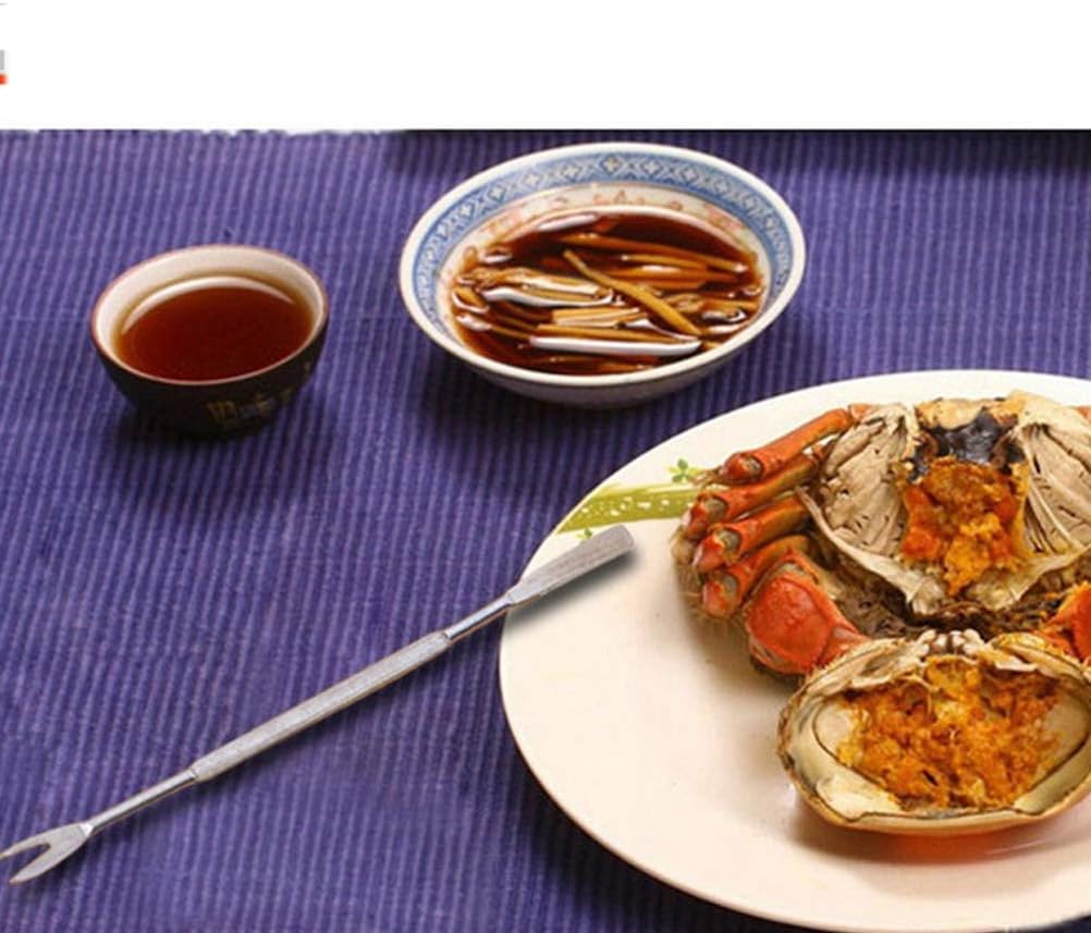 BESTonZON Stainless Steel Lobster Fork Crab Fork Shell Fish Pick Nut ...