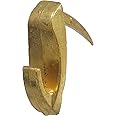 Hillman 122393 Large Wall Biter Picture Hangers Brass Finish 60lbs ...