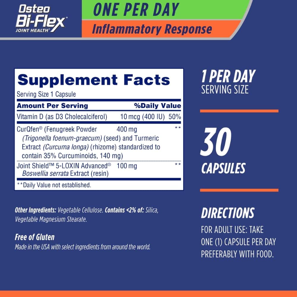Mua Osteo Bi-Flex One Per Day + Inflammatory Response Joint Health ...