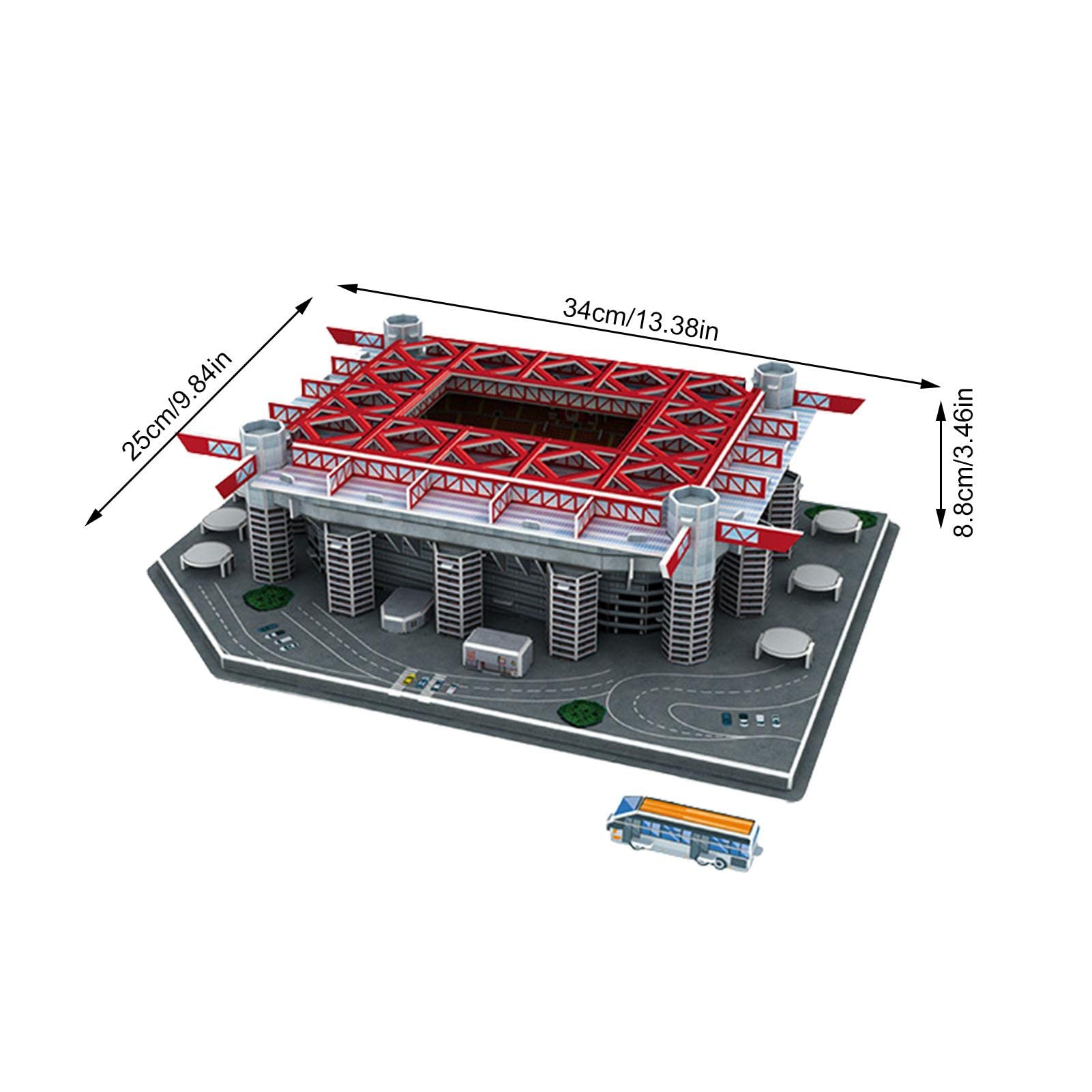 Mua 3D Soccer Stadium Models | Assembly 3D Soccer Stadium Puzzle,Paper ...