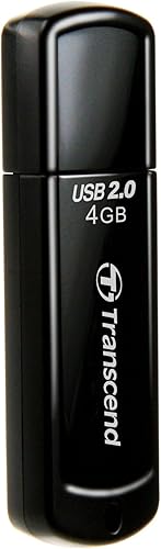 Transcend JetFlash 350 4GB Flash Drive with USB2.0 connector, TS4GJF350 ...