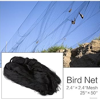 Life987 4m x 10m Bird Netting Green Garden Anti Bird Pond Netting for ...