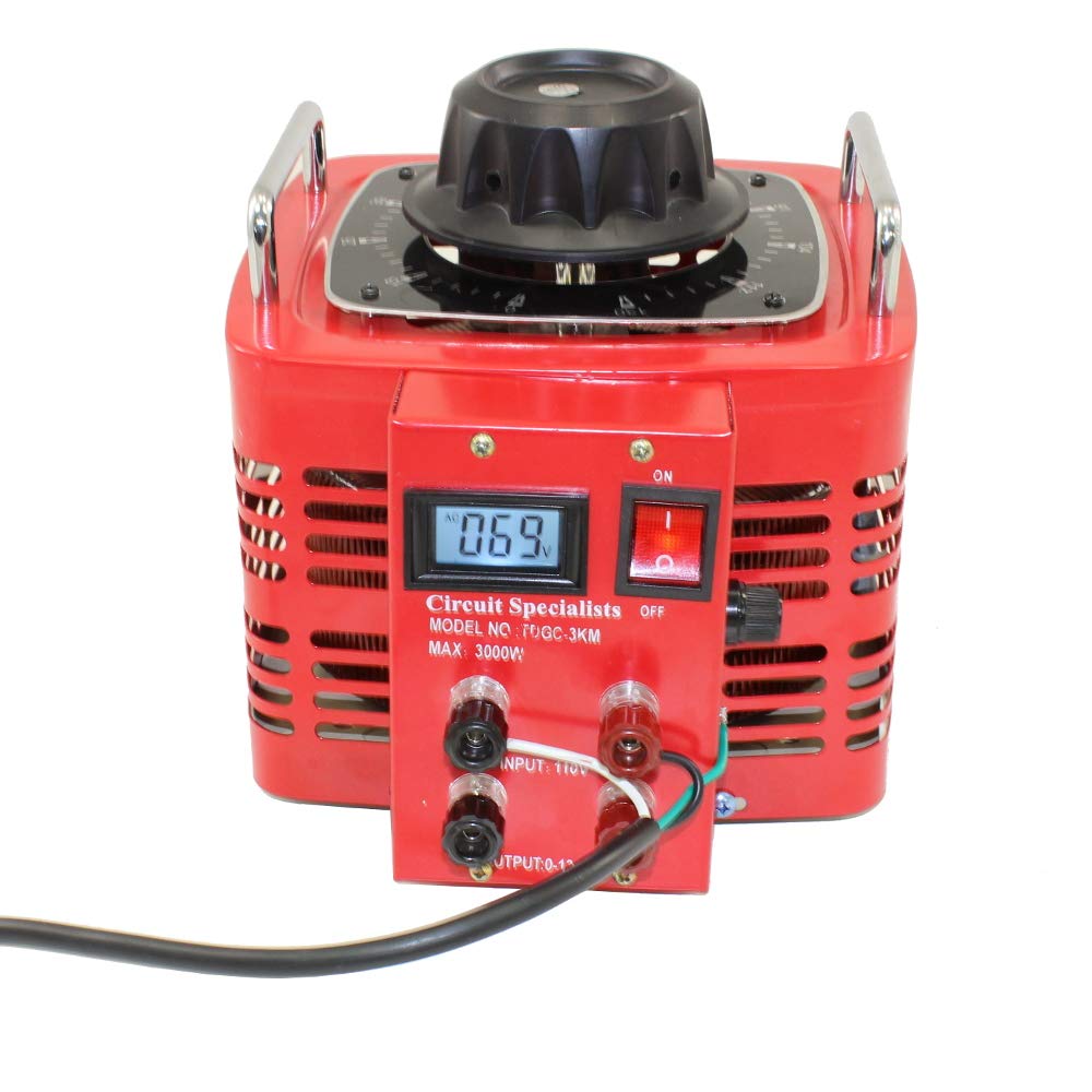 Mua Variable Variac Transformer - Control AC Voltage Output - 30 Amp Max Output - with Digital ...