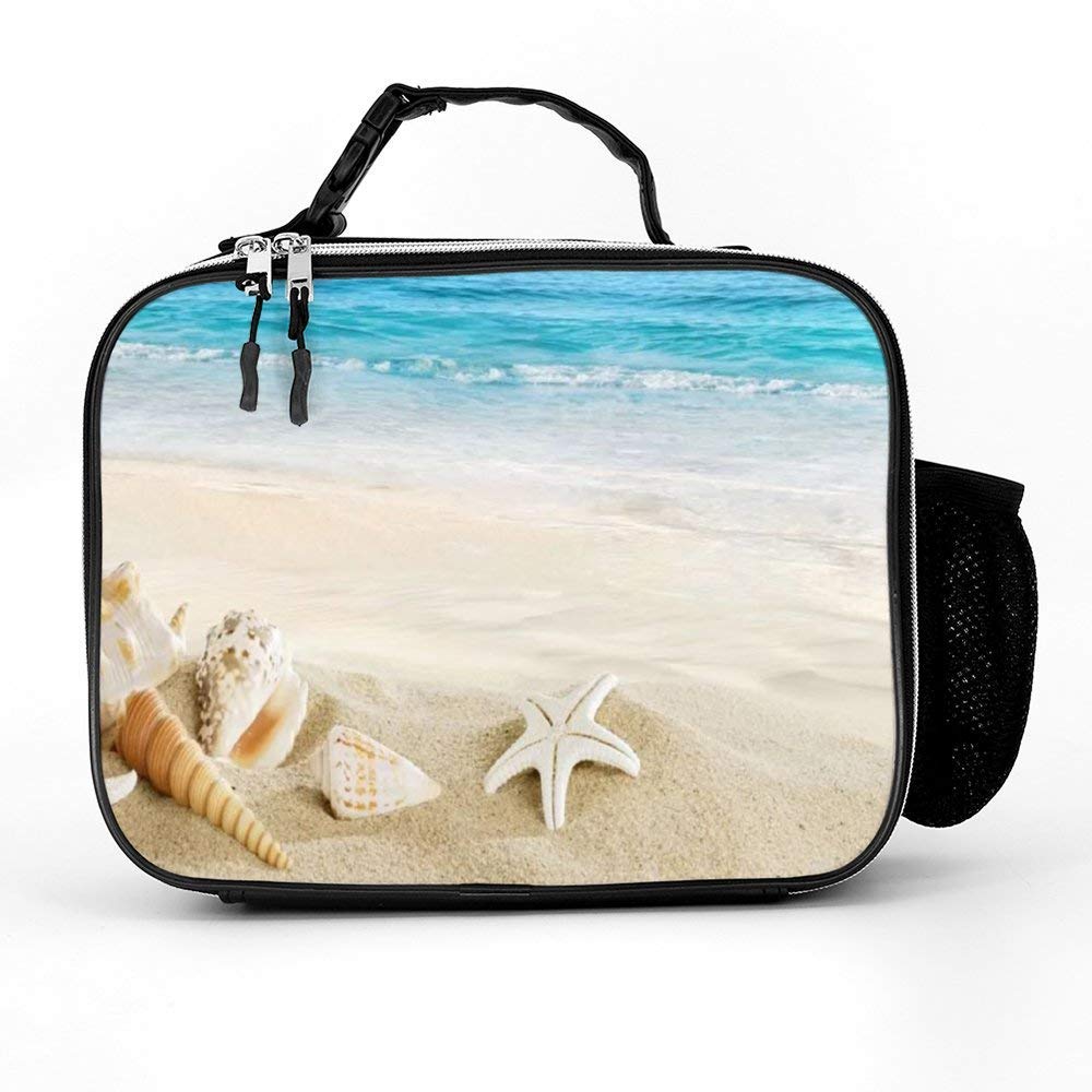 Buy Sea Shell Tropical Beach Paradise Island Lunch Box with Padded ...