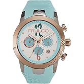 Amazon.com: MULCO Watches for Women - Enchanted Maple - Silver Stainless Steel Case with Wrist ...