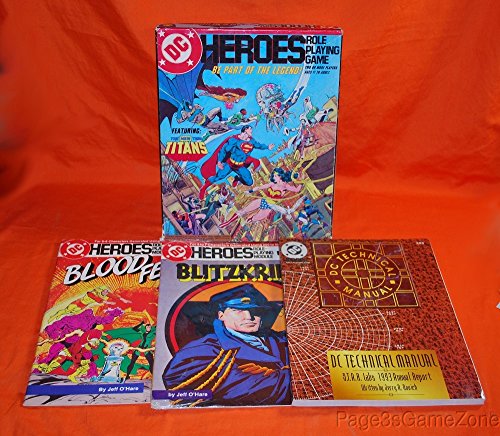 DC Heroes Role Playing Game [BOX SET]: 9780425066331: Books - Amazon.ca