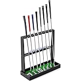 Amazon.com: Aimery Golf Club Rack,Putter Rack,18-Clubs Display Stand ...